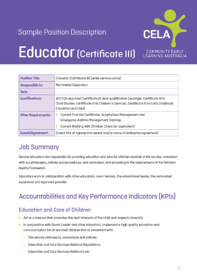 CELA publications inform and inspire the early childhood education and ...