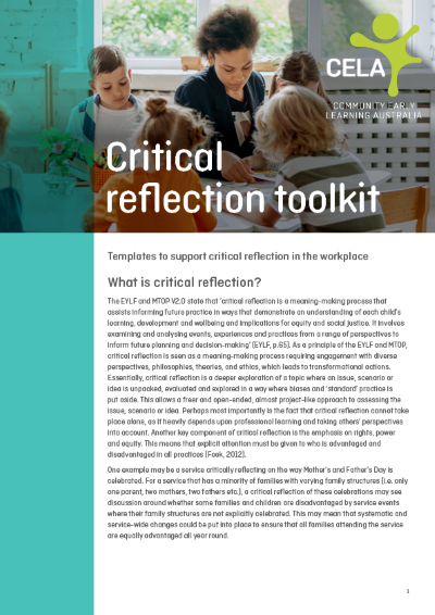 CELA publications inform and inspire the early childhood education and ...