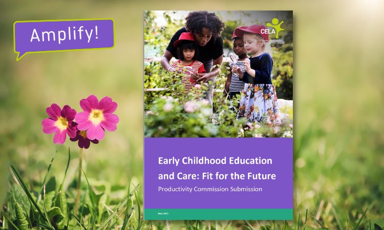 Time for a new vision: CELA's submission to the Early Childhood Education and Care Productivity ...