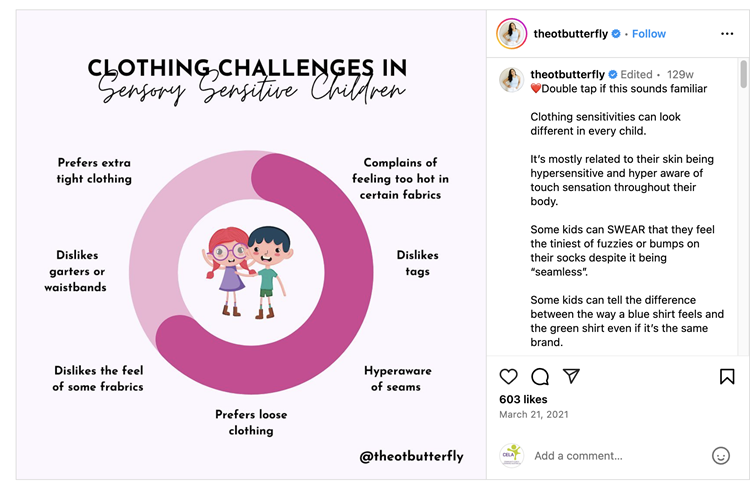 How to help children with sensory clothing issues - CELA